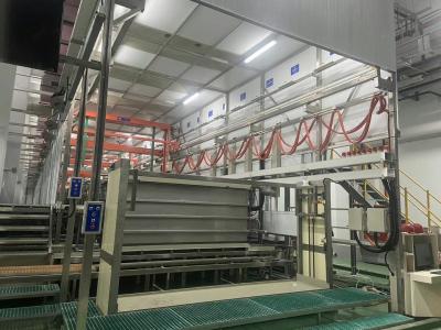 China 2000T/Month Manual Anodizing Equipment with 6500mm Profile Length and 10-12µm Film Thickness for Aluminum Processing for sale