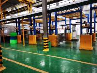 China 380V Aluminium Anodizing Line 750T/Month with Manual Racking for 6500mm Profiles for sale