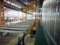 China 500T/Month Horizontal Anodizing Production Line for 6500mm Aluminum Profiles with 10-12µm Film Thickness for sale