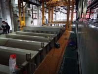 China 500T/Month Horizontal Anodizing Production Line for 6500mm Aluminum Profiles with 10-12µm Film Thickness for sale