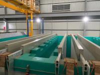 China 850T/Month Aluminum Anodizing Equipment Line with 15000A Rectifiers and 6500mm Capacity for sale