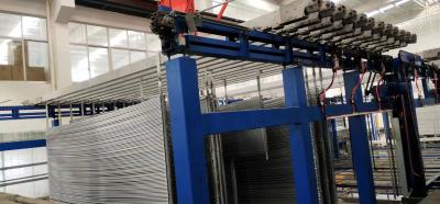 China Horizontal Anodising Equipment Automated Production Line 800T/Month Capacity for 6500mm Aluminum Profiles for sale