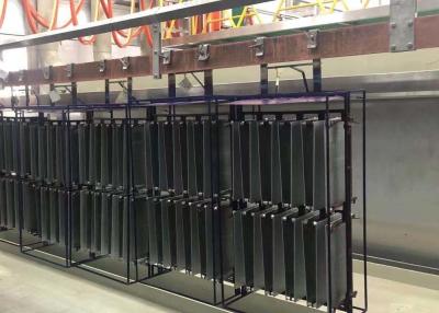 China 380V 50Hz Automatic Anodizing Line Equipment with 700T/Month Capacity and 6500mm Profile Length for sale