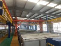 China 500 Ton Automated Anodizing Line Power Supply 3 Phase 380V 50Hz for Aluminum Profiles up to 6500mm for sale