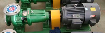 China IHF Centrifugal Pump Series 7.5KW Fluoroplastic Alloy Wear Resistance for sale
