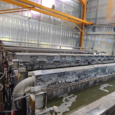 China 150 Ton Manual oxidation Production Line Two fixtures /rack for sale
