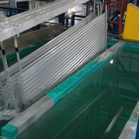 China 550T/Month Automated Anodizing Line 380V-415V Horizontal Mode for 6500mm Aluminum Profiles for sale