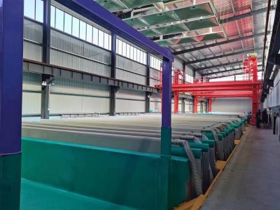 China Energy Saving 900T/M   Anodizing  Produciton Line For Aluminum Profile for sale