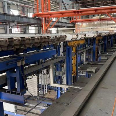 China 850T/M 6061 Aluminum Anodizing Equipment Line with 6500mm Capacity and 10-12µm Film Thickness for sale