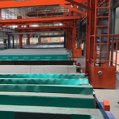 China 8000*Width*3500 Tanks Inside Size Anodizing Production Line For Aluminium 6061 To 6063 for sale