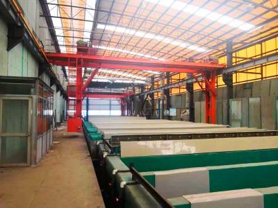 China 850T/M Aluminum Anodizing Machine with 6500mm Profile Length and 10-12µm Coating Thickness for Industrial Production for sale