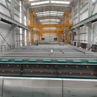 China Tanks Inside Size 8000*width*3500  Semi-automatic  Anodizing  Line for sale