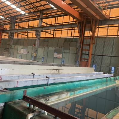 China Multi Tanks Aluminum Surface Treatment Horizontal Anodizing Production Line for sale