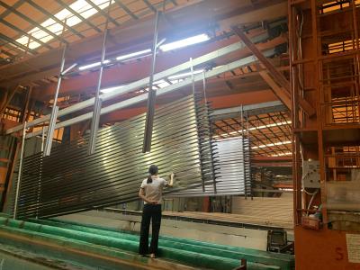 China High Performance 2000T/M Aluminum Profile Anodizing Production Line For Window for sale