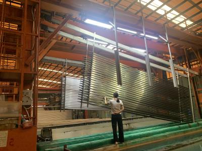 China Degreasing Tank With Free Sulfuric Acid 180 Plusmn 30 G/l For Anodizing Production Line for sale