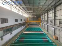 China 600T/Month Horizontal Type Anodizing Production Line for Silver Aluminum Profile for sale