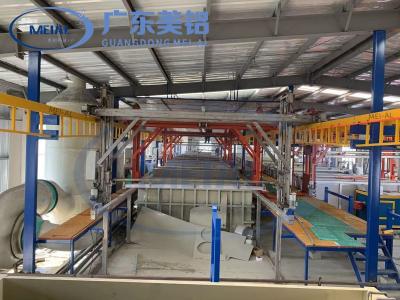 China Automatic 800T/Month Aluminum Anodizing Production Line Suface Treatment Equipment for sale