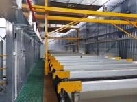 China Anodizing Production Line For Aluminium Profiles With AC 3 Phase 380v 50hz Power Supply for sale