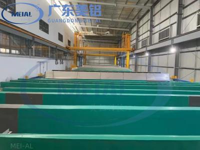 China Automatic 1500T/Month Aluminum Anodizing Production Line Suface Treatment Equipment for sale