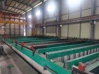 China Customizable Anodizing Line for Aluminum Profiles with 600Ton Monthly Supply Capacity for sale