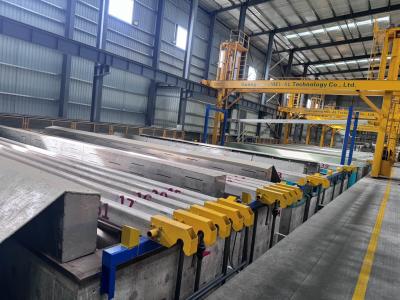 China 3.5kW Electrophoretic Production Line with Water Cooling System | 6000mm × 1200mm × 1800mm Dimensions | pH Decrease 0.2-0.3/Cycle for sale