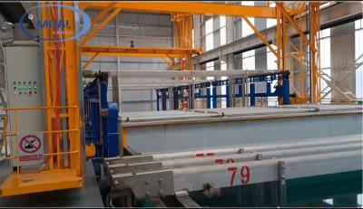China 500T Capacity Energy-Saving Customizable Anodizing Production Line for Aluminum Profiles for sale