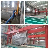 China Automotive Industrial Grade Aluminum Profile Hard Oxidation Production Line 1000 Tons / Month for sale