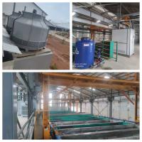 China Industrial Grade Aluminum Profile Anodizing Treatment Line with 150 T/M Capacity 8-12µm Film Thickness and 6500mm Max Profile Length for sale