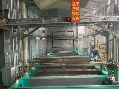 China 150 Ton Modular Aluminum Anodizing Line for sale