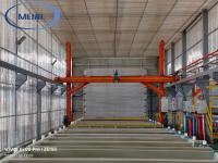 China Horizontal Anodizing Production Line with 5-15μm Film Thickness Uniformity and ±0.5℃ Temperature Precision for sale