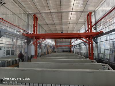 China Customized 500T/M Anodizing Production Line for High-end Door and Window Profiles with 6063 Aluminum Alloy for sale