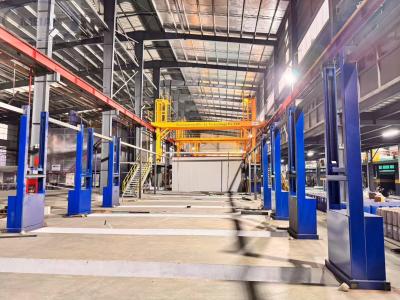 China 150 T/M Aluminum Profile Anodizing Line with 8-12µm Film and 365 Days Warranty for Easy Operation for sale