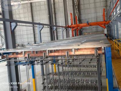 China 2000T/M Green Efficient Customizable Aluminum Anodizing Production Line for Solar Frames for sale