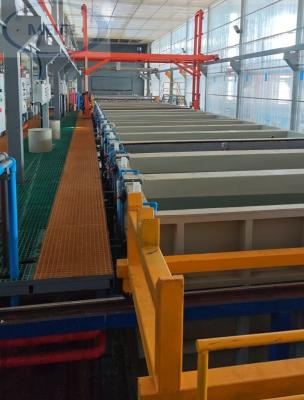 China 6063 6061 7075 Aluminum Alloy Anodizing Production Line for cylinder for sale