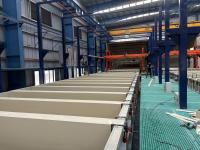 China Horizontal Anodizing Production Line with 450T/month Output 6500mm Max Profile Length and 8-12µm Anodizing Film Thickness for sale