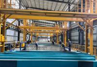 China Intelligent Anodizing Line with 750T/month Output, 6500mm Max Profile Length, and 8-12µm Film Thickness for sale