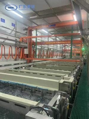 China High Capacity Aluminum Anodizing Equipment with 500 Tons/Month Output and Fully Automated Operation for 6500mm Profiles for sale