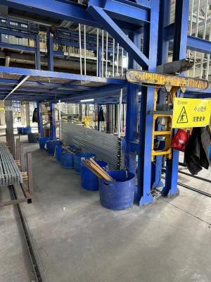 China Automatic 800T/Month Aluminum Anodizing Production Line with 6500mm Max Profile Length and 10~12µm Film Thickness Surface Treatment Equipment for sale