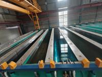 China MEI-AL 500 Tons/Month Fully Automatic PLC Control Anodizing Line Equipment with 5-25 µm Film Thickness for sale