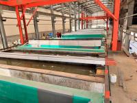 China 650 Ton/month Automatic Aluminum Anodizing Line with 8-12µm Film Thickness and 6500mm Max Profile Length for sale