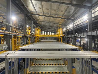 China 200T/month Capacity Oxidation Production Line with Remote Monitoring and Control for 10-25µm Anodizing Film Thickness for sale