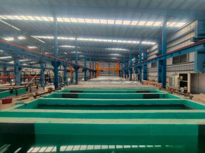 China MEI-AL 500 Tons/Month Fully Automatic PLC Control Anodizing Line Equipment with 5-25 µm Film Thickness for sale