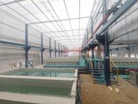 China MEI-AL 500 Tons/Month Fully Automatic PLC Control Anodizing Line Equipment with 5-25 µm Film Thickness for sale