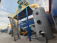 China 1000 Ton/month Manual Anodizing Production Line with 8-12µm Film Thickness and 6500mm Max Profile Length for sale