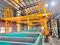 China Automatic Horizontal Anodizing Line for 6061-6063 Aluminum Alloy with 750T/M Capacity in Horizontal U Mode for sale