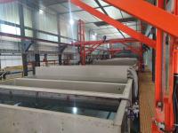 China PP Anti-Corrosion Anodizing Treatment Tank 8000x1200x1500mm Reinforced Steel Frame Sulfuric Acid Electrolyte Process/MEI-AL TECHNOLOGY for sale