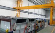 China Electrophoresis Curing Oven for Aluminum Profile E-Coating Line, Constant Temp ±5°C Hot Air Circulation Furnace, Custom Continuous Drying Oven for Anodizing Electrophoresis Workshop for sale