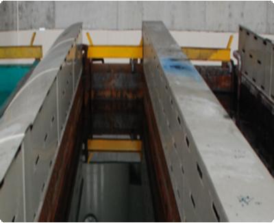 China Industrial Downdraft Ventilation System for Aluminum Anodizing, Coloring & Electrophoresis Lines | Acid Mist Exhaust Treatment Equipment for sale