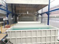 China 60 Ton/Month Fully Automatic Aluminum Anodizing Line with ±1°C Precision Temperature Control and PLC System for sale