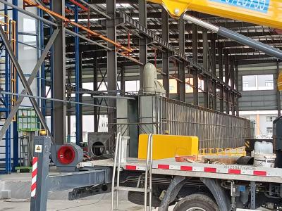 China Horizontal Curing Oven for Long Aluminum Profiles with Uniform Heat Distribution in Anodizing and Electrophoresis Lines for sale